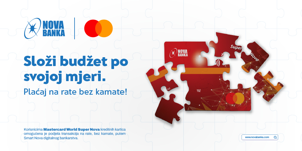Nova banka omogućila plaćanje na rate bez kamate - Banke & Biznis